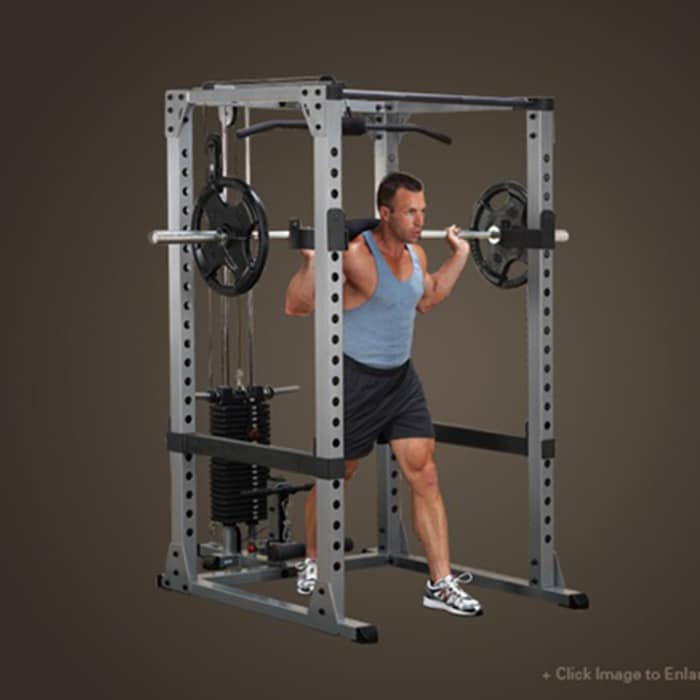 Workout with BodySolid GPR378 Pro Power Rack | MotionFitness
